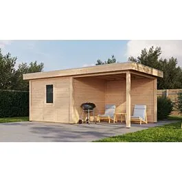 Lugarde Select Modern Tuinhuis Nunspeet 300x300cm + Veranda | Fonteyn ...